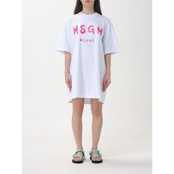 MSGM | Dresses | Msgm Dress Woman White | Poshmark
